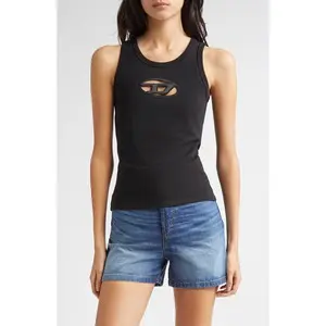 DIESEL® Oval D Cutout Rib Tank - Very/black
