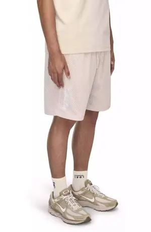 EASTSIDE GOLF Mesh Shorts - Pale Khaki