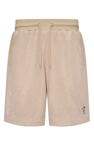 EASTSIDE GOLF Mesh Shorts - Pale Khaki