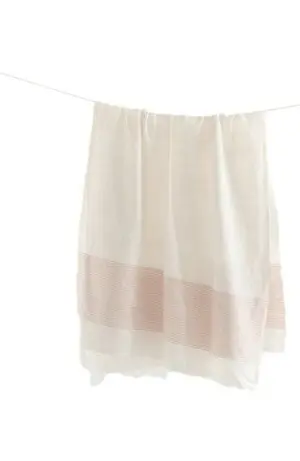 CREATIVE WOMEN Riviera Cotton Bath Towel - Blush