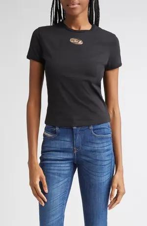 Diesel® Straight Hem T-shirts For Women