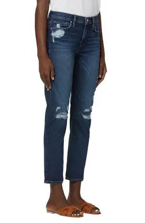 Hudson Jeans Nico Mid-rise Straight Crop Jeans