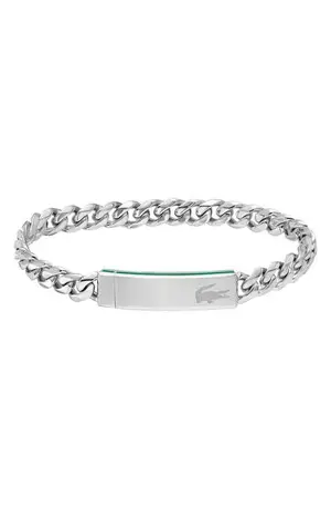 Lacoste Baseline Bracelet - Silver
