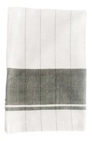 CREATIVE WOMEN Chelsea Cotton Tea Towelset Of 2 - Gray