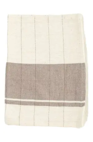 CREATIVE WOMEN Chelsea Cotton Tea Towelset Of 2 - Stone