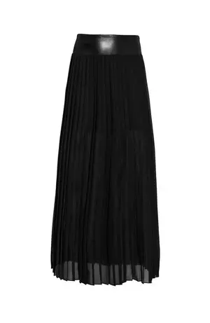 AS By DF Felice Pleated Maxi Skirt