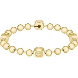 Lacoste Vigor Ball Chain Bracelet - Gold