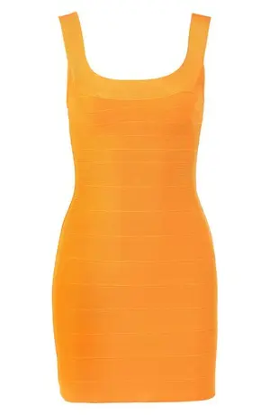 strapless open back dress Herve Leger Pomy Bandage Dress – Blogger Armoire