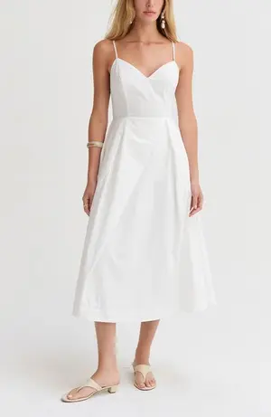 Crescent Sleeveless Day Dresses
