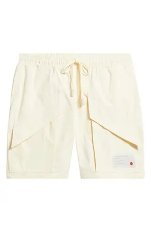 VIC GARCIA WORLD Unstoppable Cargo Shorts - Cream
