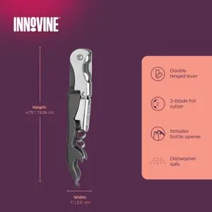 INNOVINE Double Hinge Corkscrew - Graphite