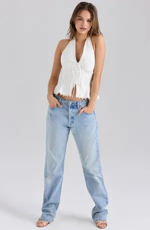House Of Cb Elana Halter Top