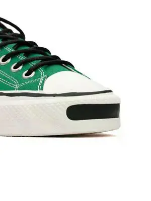 KAMIYA Joey Vulcanised-sole Sneakers - Green