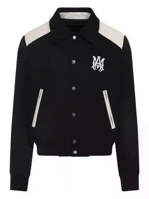 Amiri Varsity Logo-embroidered Jacket