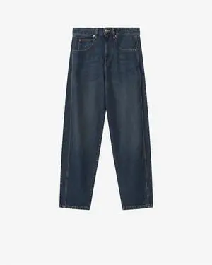 Isabel Marant Étoile Oriane Barrel Jeans - Blue
