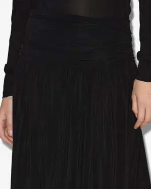 Isabel Marant Étoile Gwendy Maxi Skirt - Black