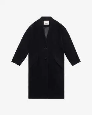 Isabel Marant Étoile Florane Long Coat - Black