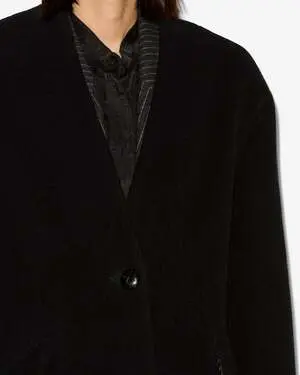 Isabel Marant Étoile Florane Long Coat - Black