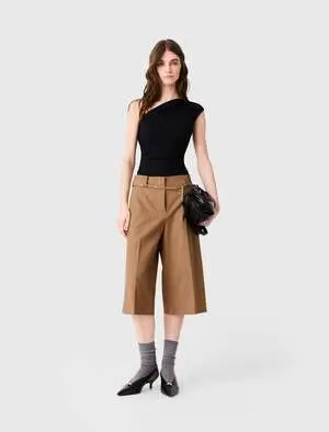 Maje Asymmetric Draped Bodysuit
