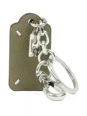 MAISON MARGIELA Double Tag Keyring - Green