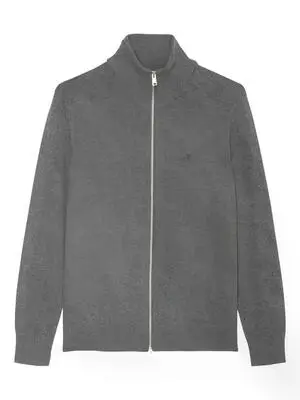 Marc O'polo Zip-up Cardigan - Grey