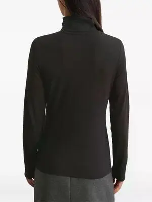 Marc O'polo Long-sleeve Turtleneck Top - Black