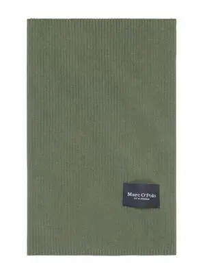 Marc O'polo Ribbed Knit Scarf - Green