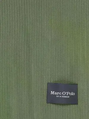 Marc O'polo Ribbed Knit Scarf - Green
