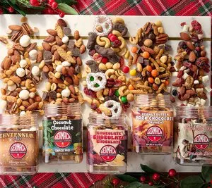 GERMACK Sh12/8 Jar Set Holiday Mini Nutmixes - One-color