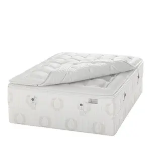 KLUFT Signature Split California King Luxury Mattress Topper - White