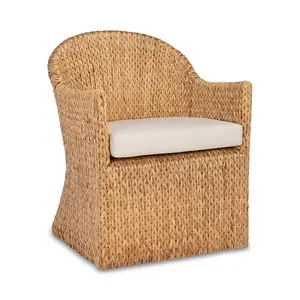 SAFAVIEH Solomon Water Hyacinth Chair - Rattan