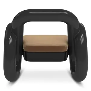 CARACOLE Gelee Accent Chair - Chocolate