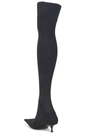 Victoria Beckham Jersey Thigh High Boots