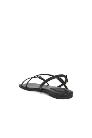 Simkhai Carey Strappy Flat Sandal - Black