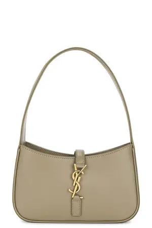 Saint Laurent Mini Le 5 A 7 Hobo Bag - Strong Moss