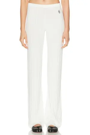 SPORTY & RICH Src Ribbed Trouser