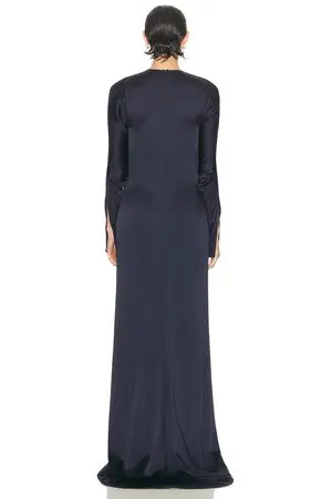 Stella McCartney Satin Twist Gown