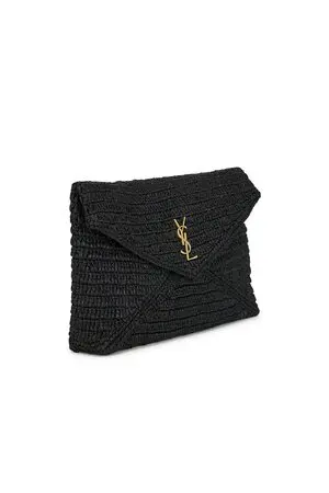 Saint Laurent Large Envelope Pouch - Nero
