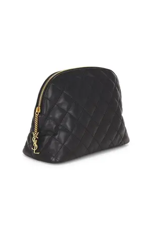 Saint Laurent Large Cosmetic Pouch - Nero