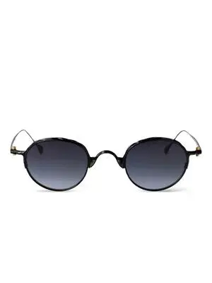 Yohji Yamamoto Round-frame Sunglasses - Black