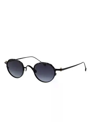 Yohji Yamamoto Round-frame Sunglasses