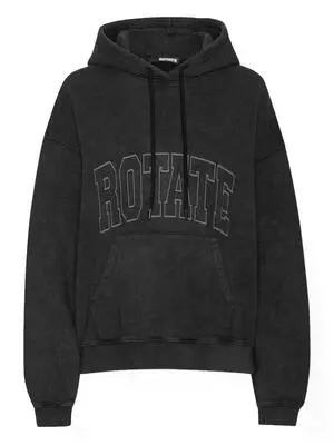 Rotate Sunday Embroidered Sweatshirts Hoodies For Women