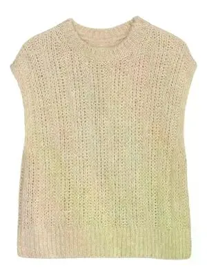 Marc O'polo Ribbed Sleeveless Sweater - Neutrals