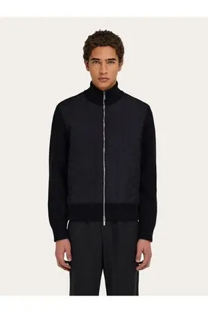 Ferragamo Zip Up Jackets For Men