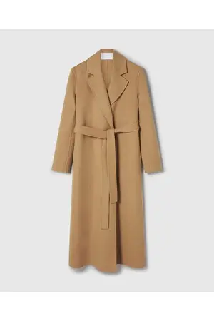 Stella McCartney Double-faced Belted Wool Coat