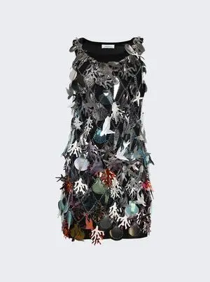 Rabanne Sea Shell Charm Mini Dress - Multi