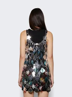 Rabanne Sea Shell Charm Mini Dress - Multi