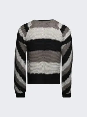 Rick Owens Wool Fisherman Knit Sweater