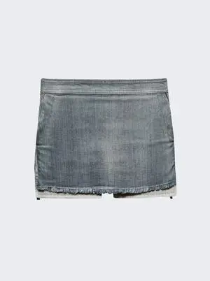 Rick Owens Mini Skirt - Grey