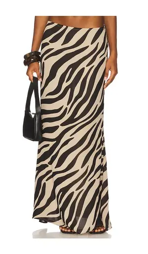 Superdown Nalani Maxi Skirt In Stripe In . Also
